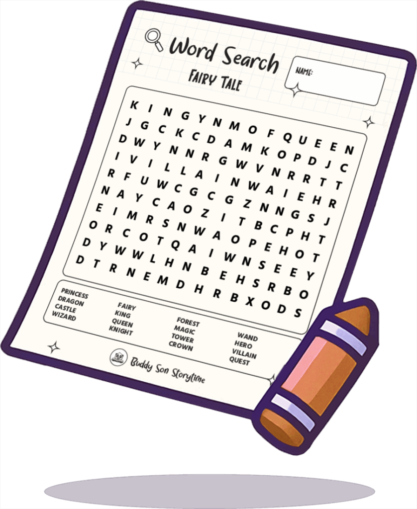 Word Search – All About Reading (Free Printable for Kids) - Buddy Son ...